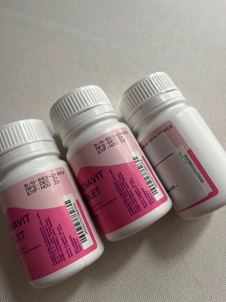 Free New Prenavit Tablet, Health & Nutrition, Health Supplements ...