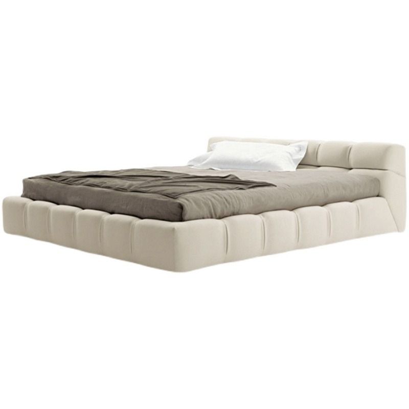 French puff style modern minimalist tatami bed, Furniture & Home Living ...