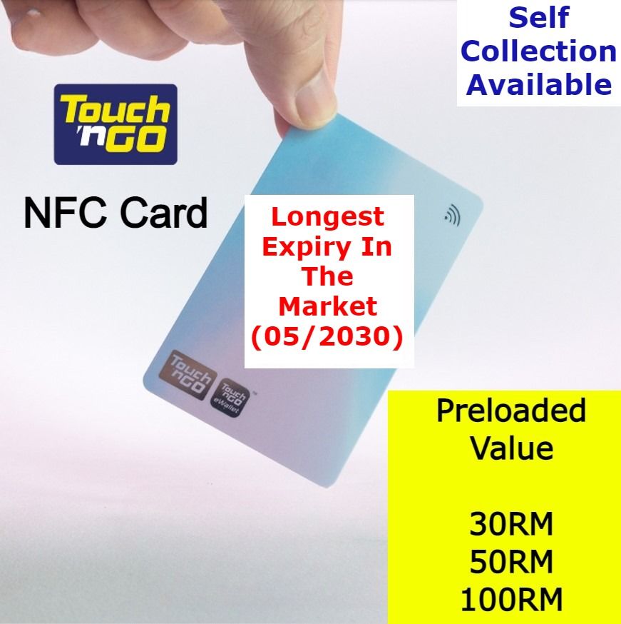 (New Stock)TNG Enhanced Touch N Go NFC Card 05/30 Expiry TNG NFC Touch ...