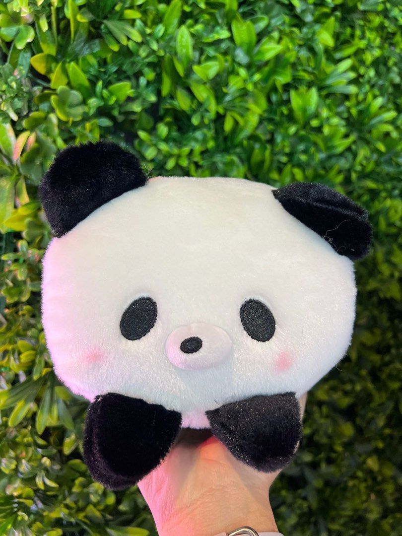 Fun claw cute animal panda flat lying laying soft toy plush plushie ...