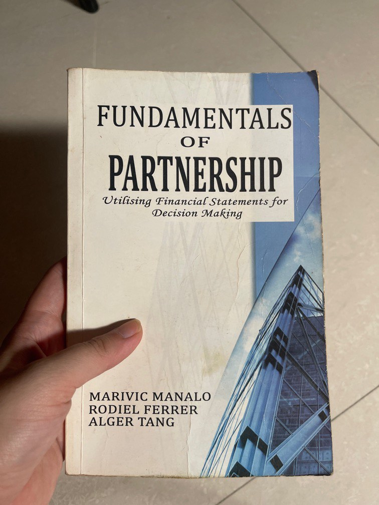 FUNDAMENTALS OF PARTNERSHIP - Accounting book on Carousell
