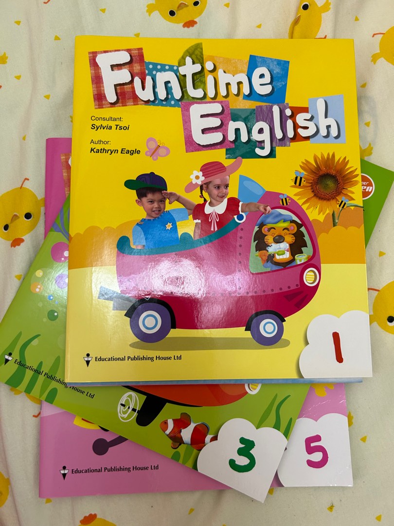 Funtime English 1, 興趣及遊戲, 書本 & 文具, 小朋友書 - Carousell