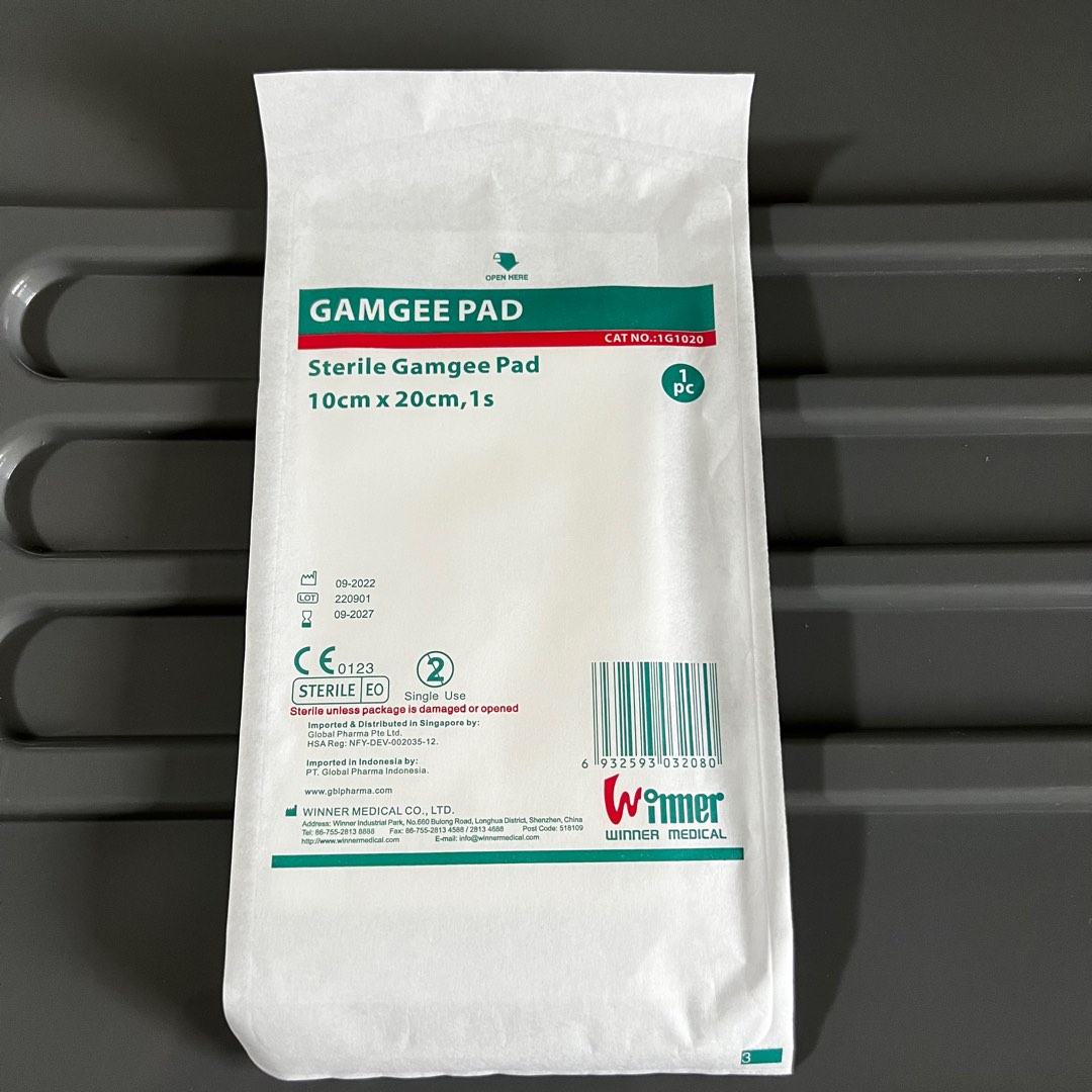 Sterile Gamgee Pad, Health & Nutrition, Medical Supplies & Tools on ...
