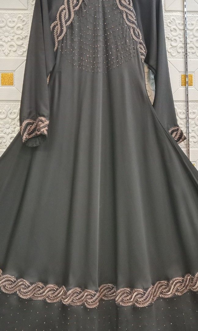 Gamis Premium, Fesyen Wanita, Muslim Fashion, Gaun di Carousell