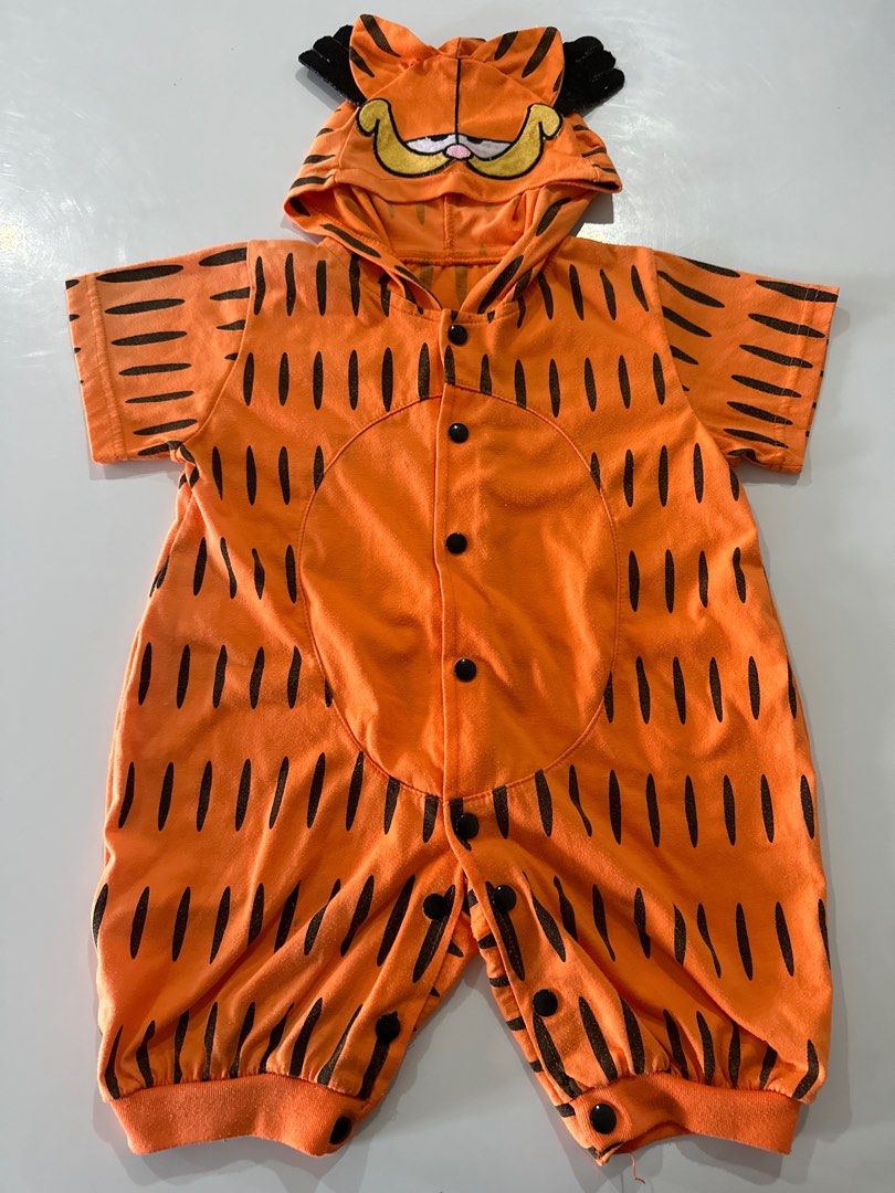 Garfield / Barney / Beetle Baby Romper, Babies & Kids, Babies & Kids ...
