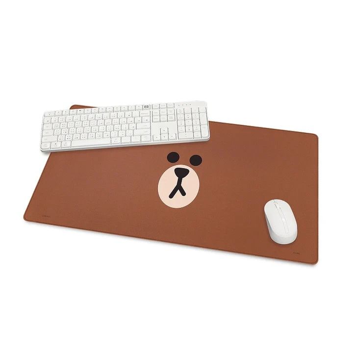 GARMMA Line Friends Brown Desk Mat Mouse Pad, Computers & Tech, Parts ...