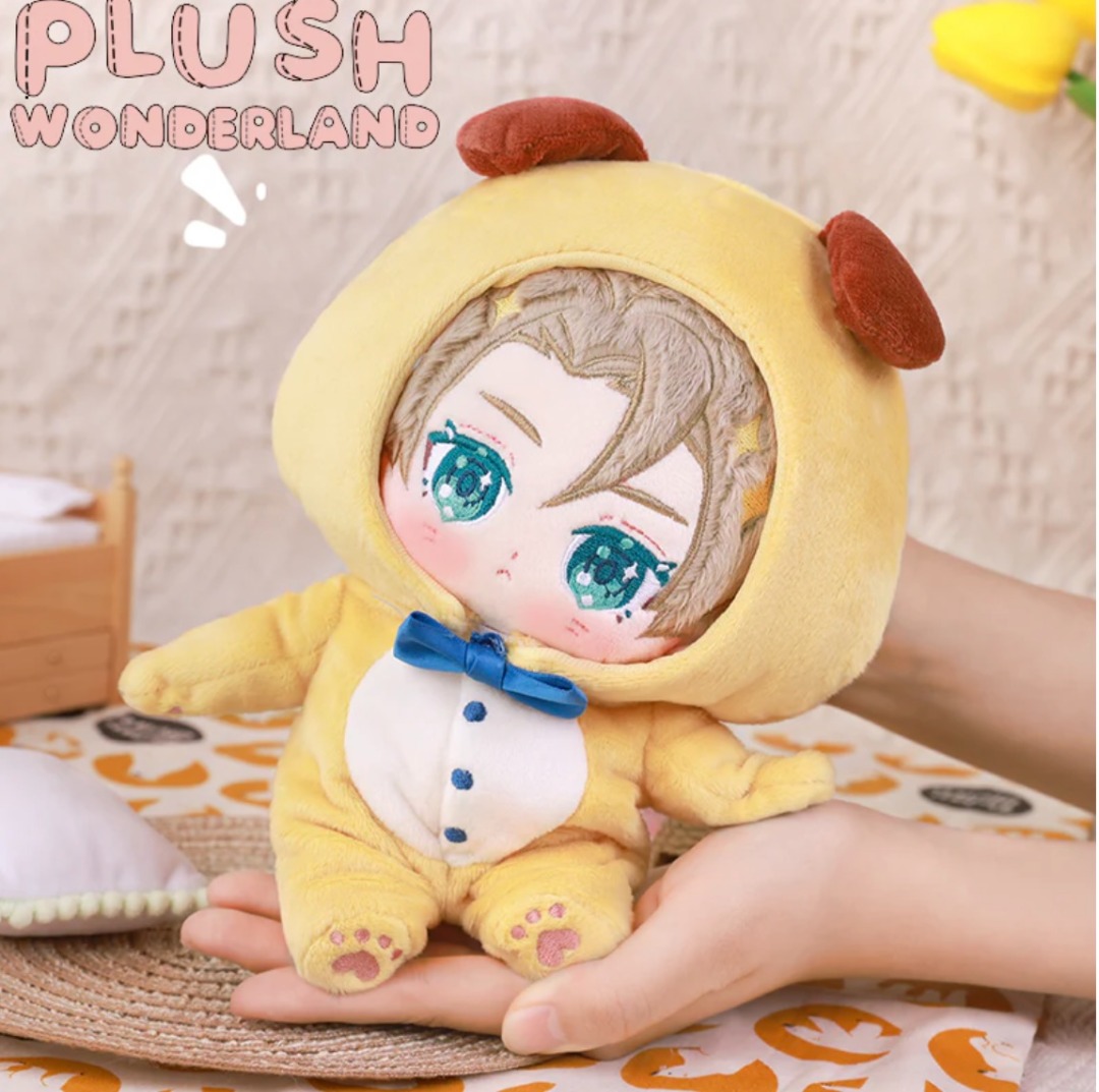 Genshin Impact Albedo Omodoki plush doll 20cm with clothes, Hobbies ...