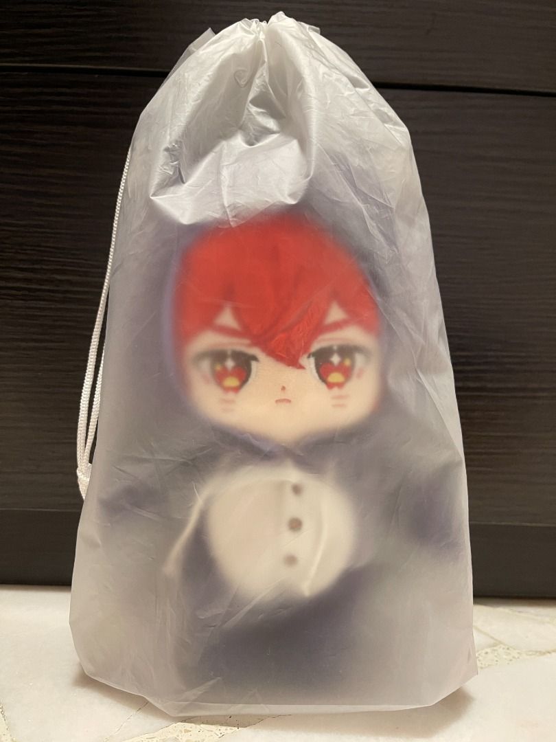 Genshin Impact Diluc Omodoki plush doll 20cm with clothes, Hobbies ...