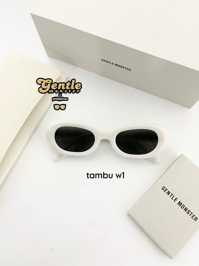 Gentle Monster Tambu 01 & Tambu W1 Sunglass with Box Set, Women's ...
