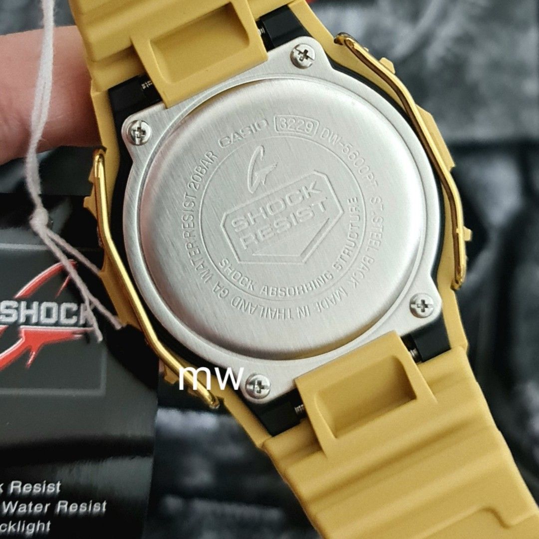 Genuine Casio Men G-Shock unisex watch bull bar dw5600 dw-5600pt brand ...