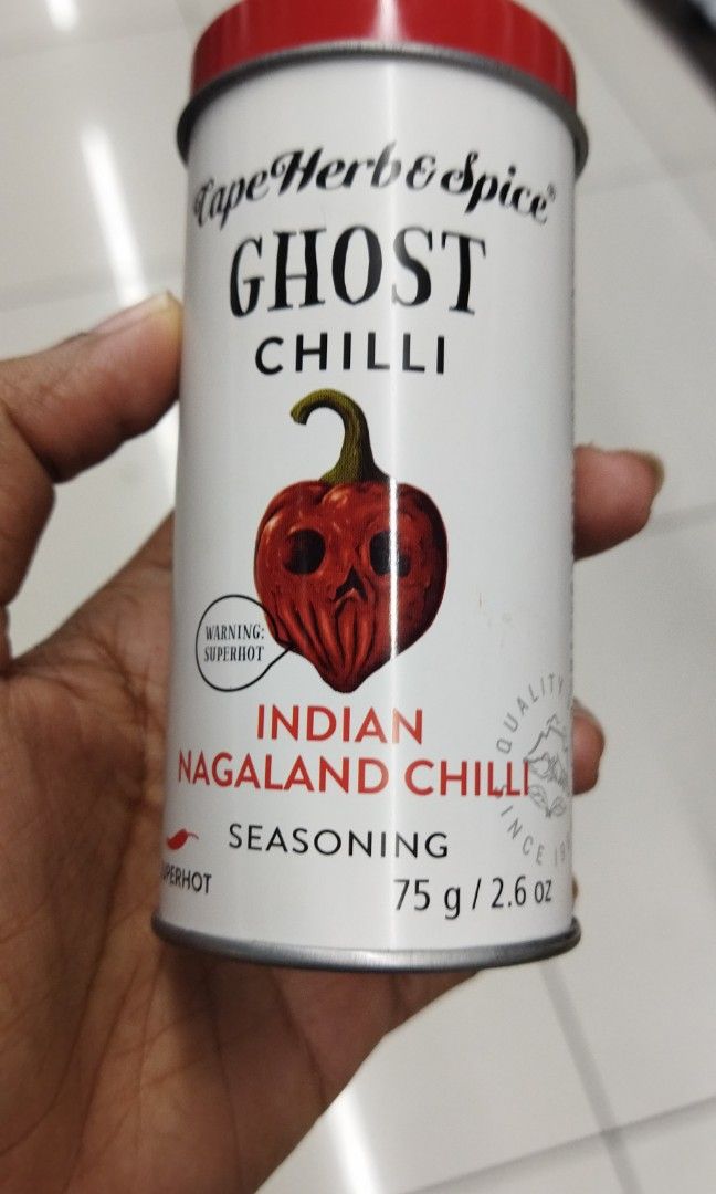 Ghost chili flakes, Food & Drinks, Spice & Seasoning on Carousell