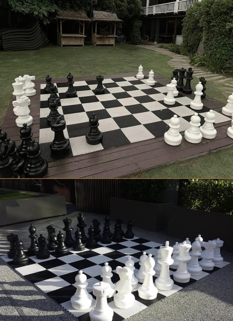Giant Chess Set, Sports Equipment, Sports & Games, Billiards and ...