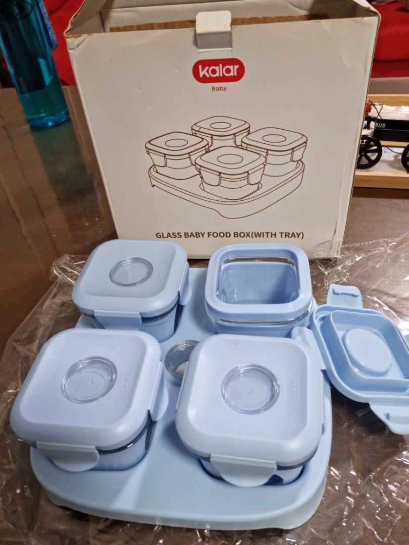 Glass baby food box, Babies & Kids, Nursing & Feeding, Weaning ...
