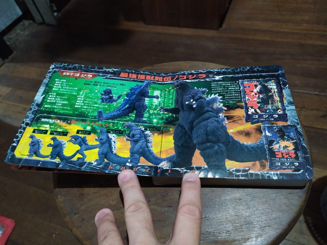 Godzilla book, Hobbies & Toys, Toys & Games on Carousell