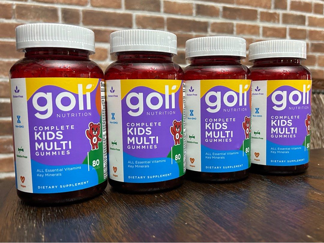 Goli Kids Multi-Vitamins Gummies, Health & Nutrition, Health Supplements, Vitamins & Supplements ...