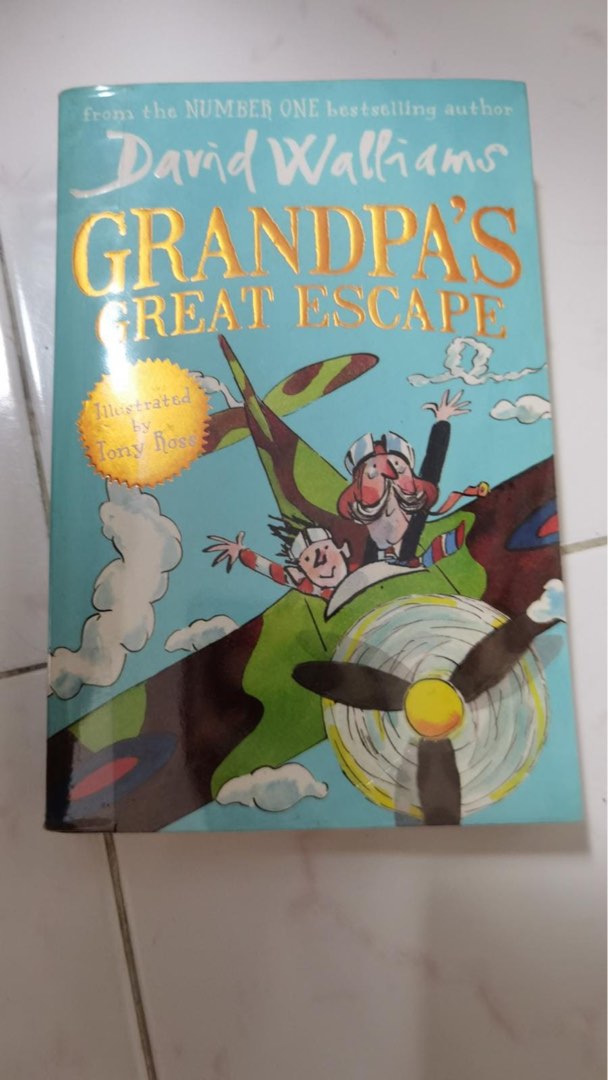 Grandpa’s Great Escape by David Walliams, Hobbies & Toys, Books ...