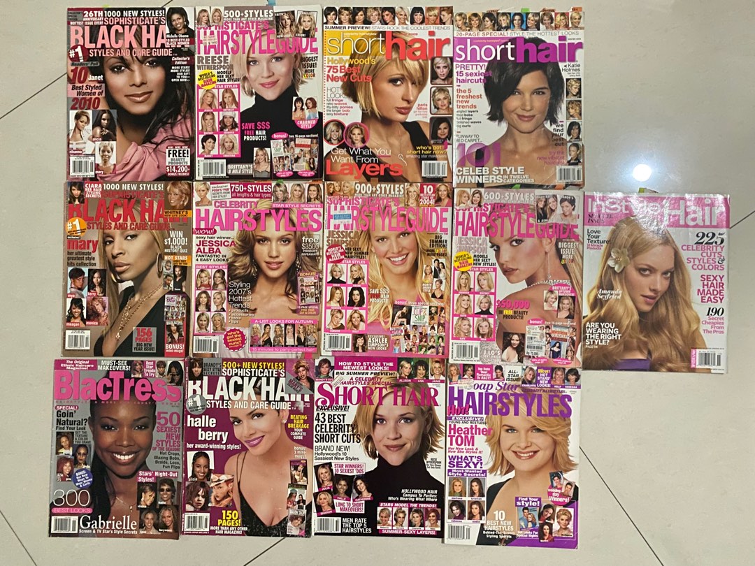 Hairstyle Magazine/Majalah Model Rambut on Carousell