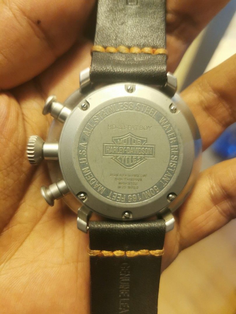 Harley davidson collectible watch, Men's Fashion, Watches & Accessories ...