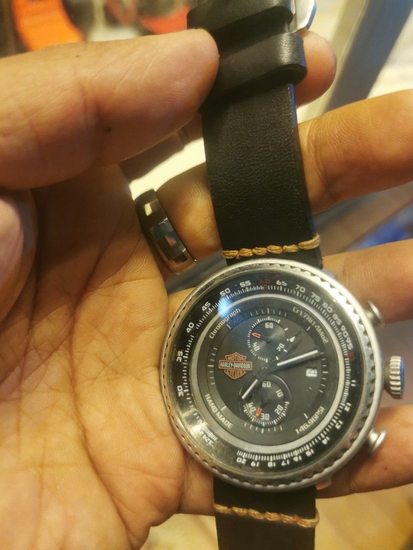 Harley davidson collectible watch, Men's Fashion, Watches & Accessories ...