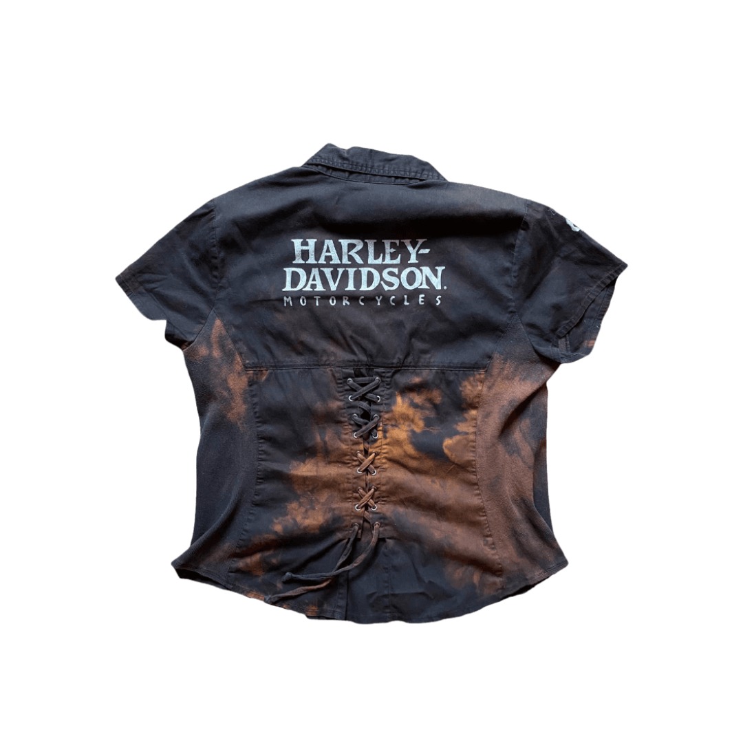 Harley Davidson Motorcycles bleached top on Carousell