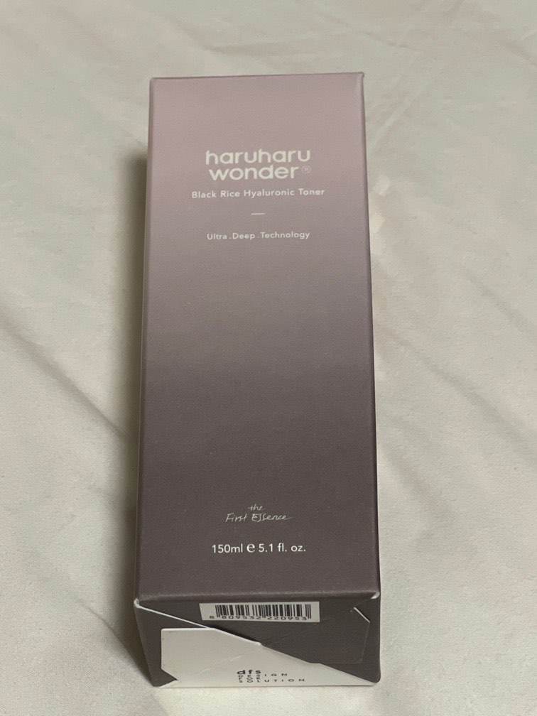 Haru Haru wonder black rice hyaluronic toner, Beauty & Personal Care, Face, Face Care on Carousell
