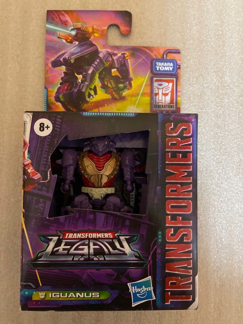 Hasbro Transformers Legacy Core Iguanus ; The movie Exo-suit Spike ...