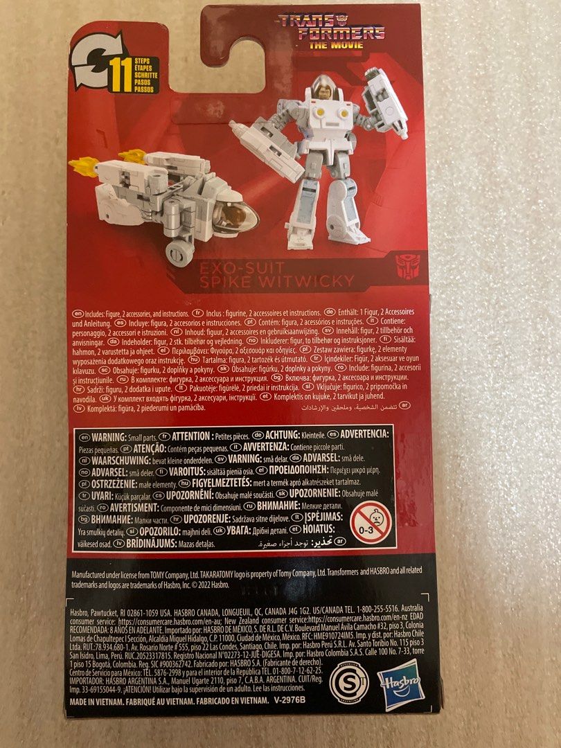 Hasbro Transformers Legacy Core Iguanus ; The movie Exo-suit Spike ...