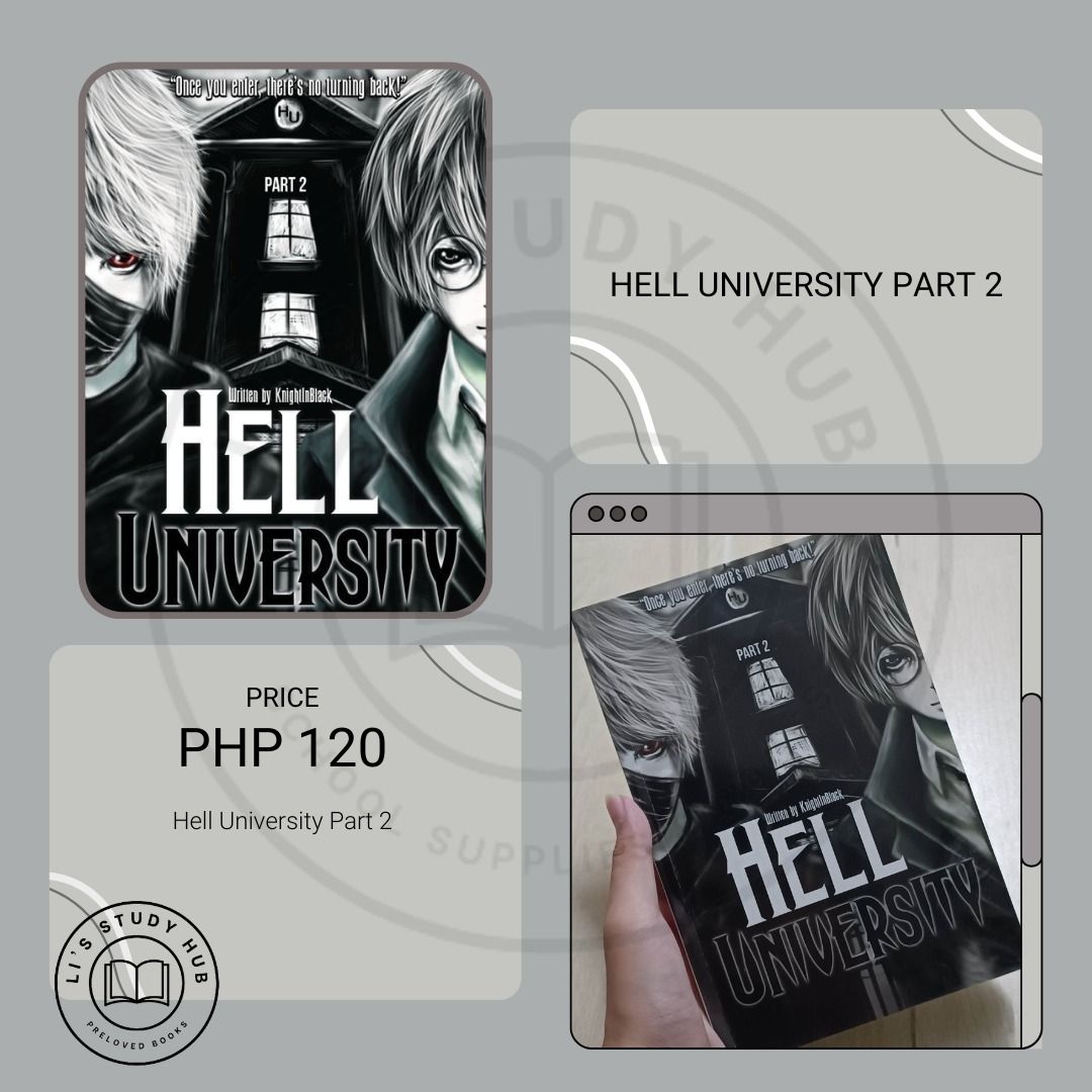 Hell University Part 2, Chasing Hell Part 1 & 2, Hobbies & Toys, Books ...