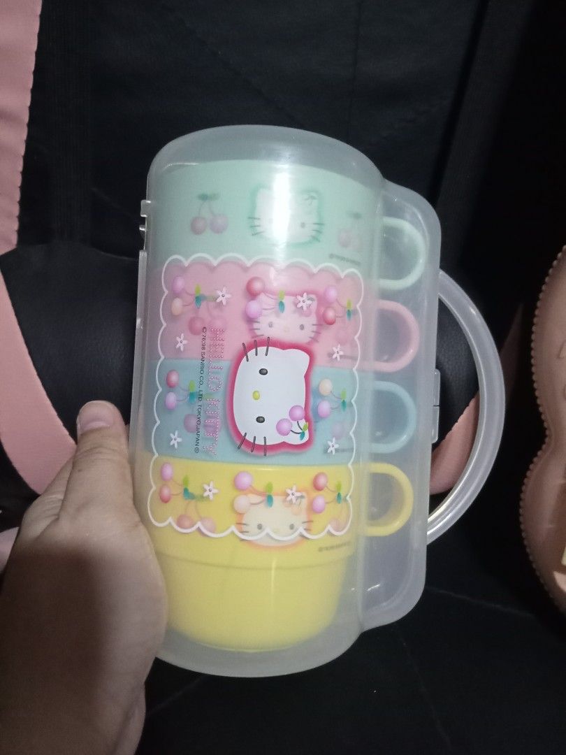 Hello kitty baso set with lagayan on Carousell