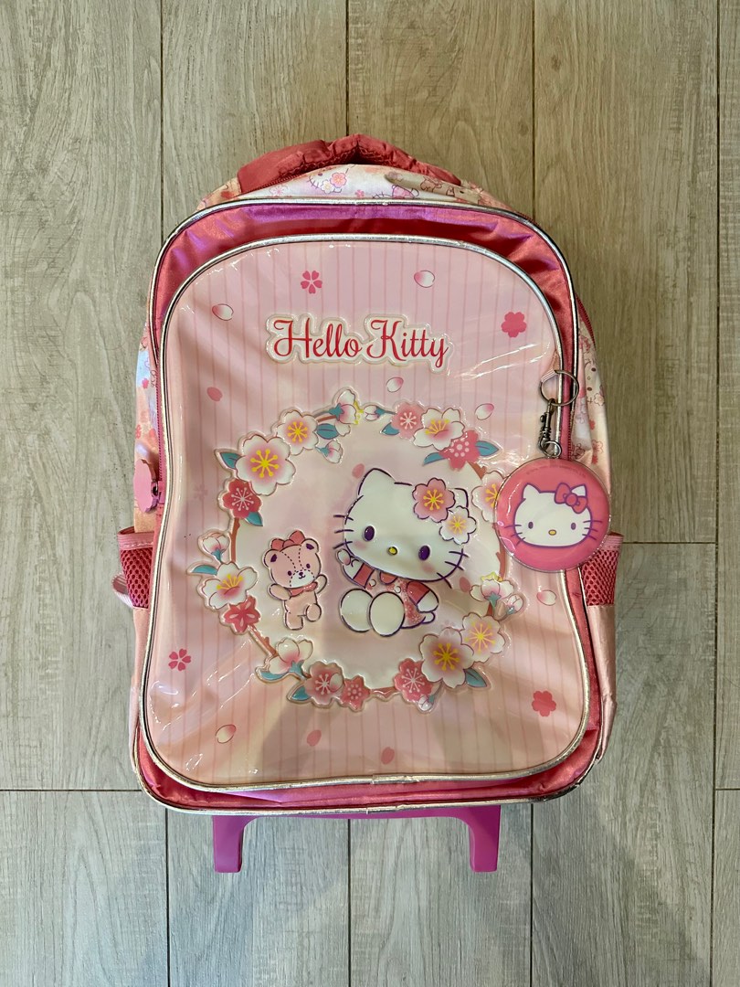 Hello Kitty Trolley Bag, Babies & Kids, Babies & Kids Fashion on Carousell