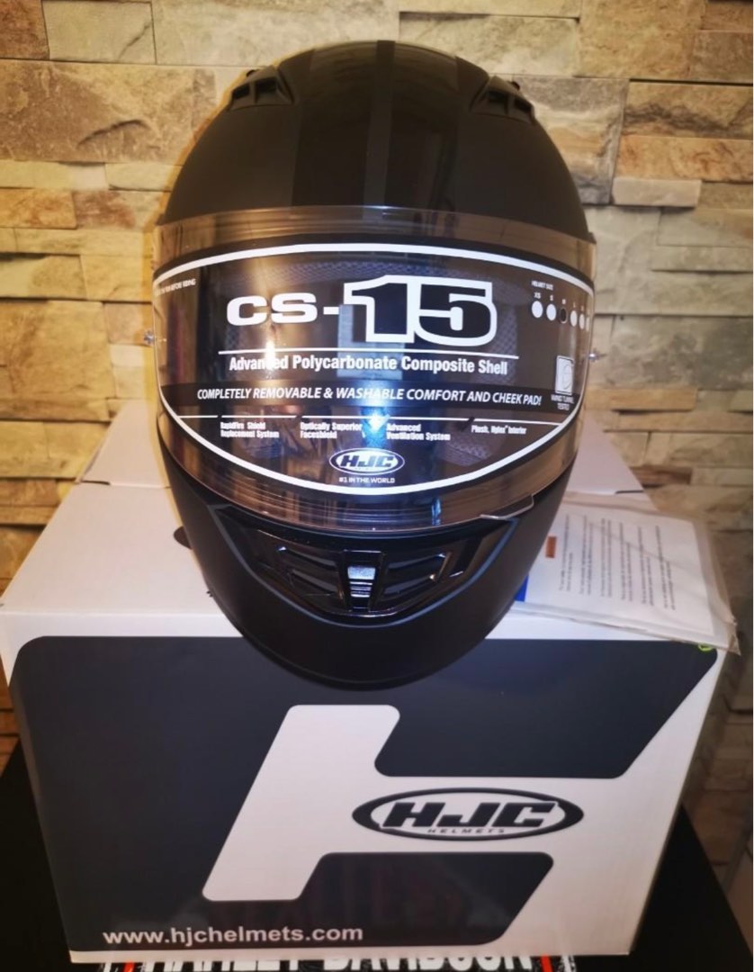 Helmet HJC CS-15, Motorcycles, Motorcycle Accessories on Carousell