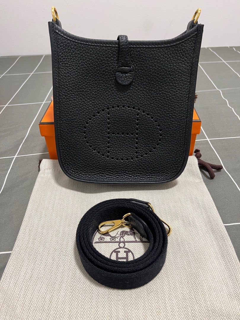 Hermes Mini Evelyn, Women's Fashion, Bags & Wallets, Shoulder Bags on ...