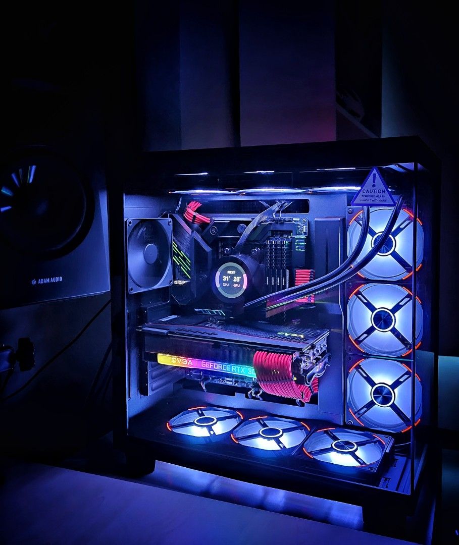 High End Gaming PC AMD 5950X, Nvidia 3090, RAM 128GB, SSD 4TB, PSU ...