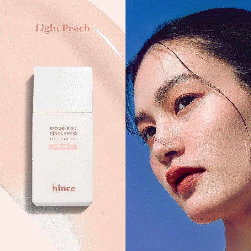 hince Second Skin Tone Up Base Light Peach Mini, Beauty & Personal Care, Face, Makeup on Carousell