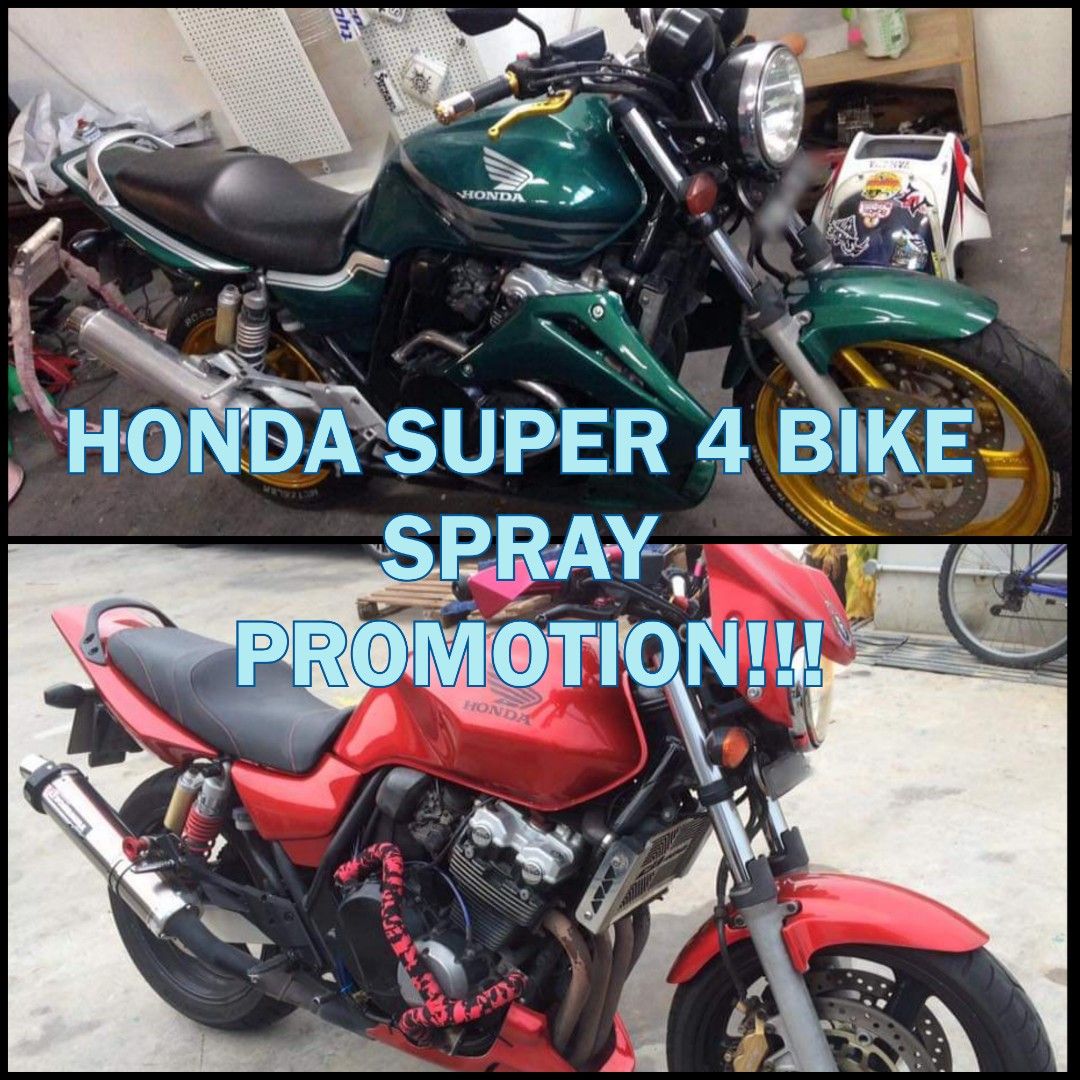 HONDA SUPER 4 SPRAYPAINT PROMOTION, Car Accessories, Car Workshops ...