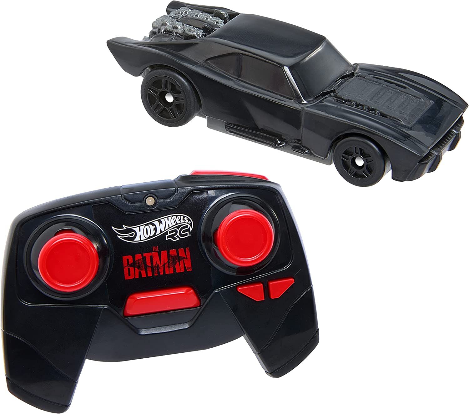 Hot Wheels RC 1:64 Scale the Batman Batmobile, Remote-Controlled ...