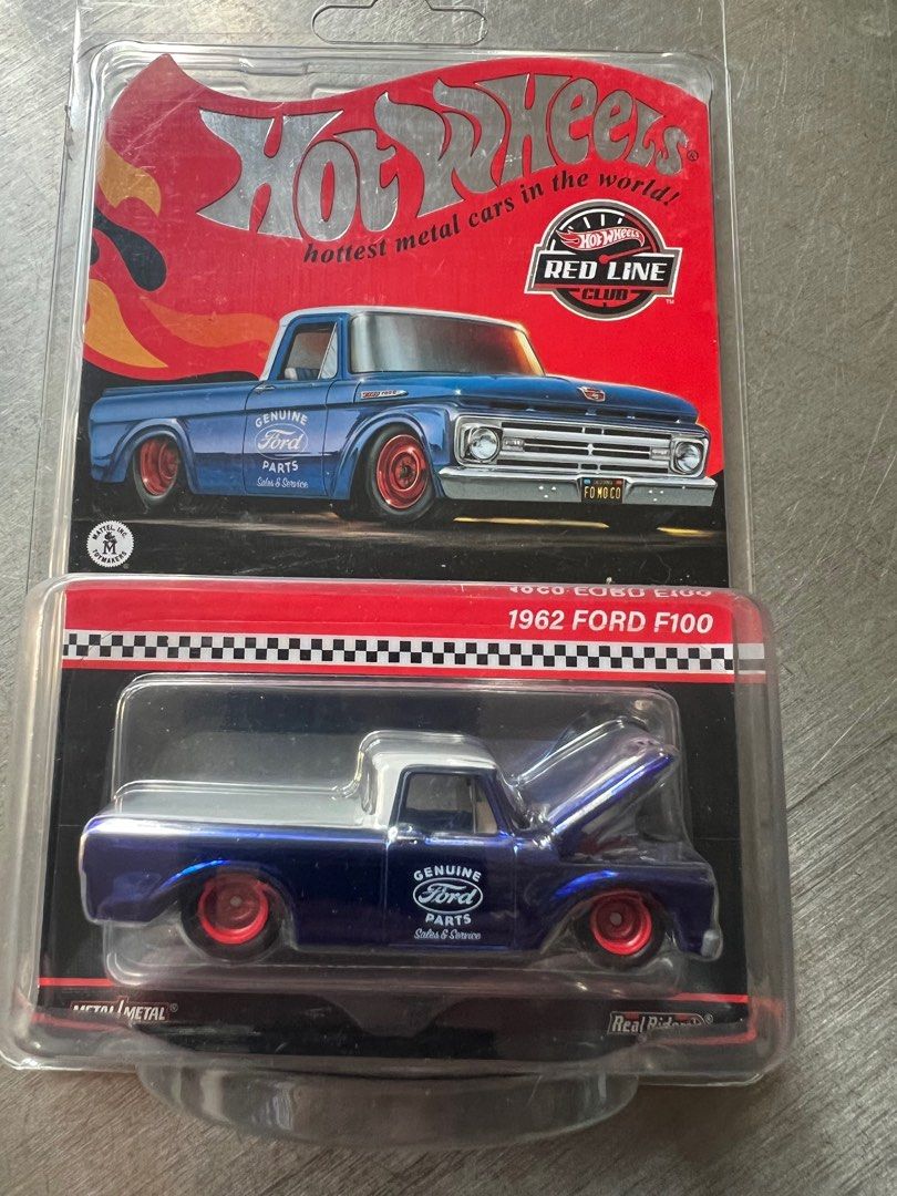 Hot Wheels RLC 1962 Ford F100, 興趣及遊戲, 玩具 & 遊戲類 - Carousell