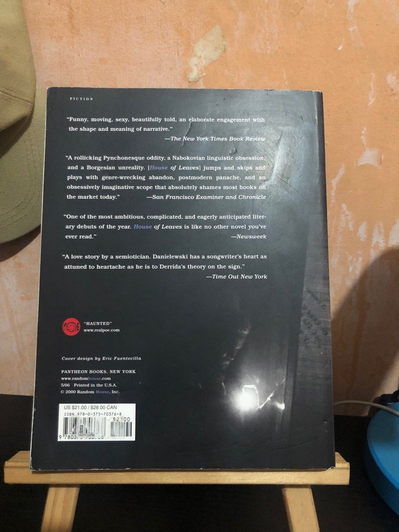 House of Leaves by Mark Z. Danielewski, Hobbies & Toys, Books ...