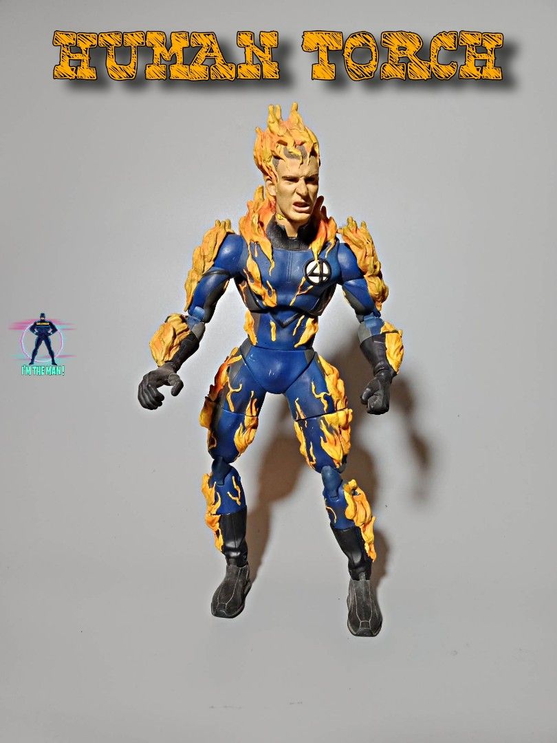 Human Torch 12" | Toy Biz on Carousell