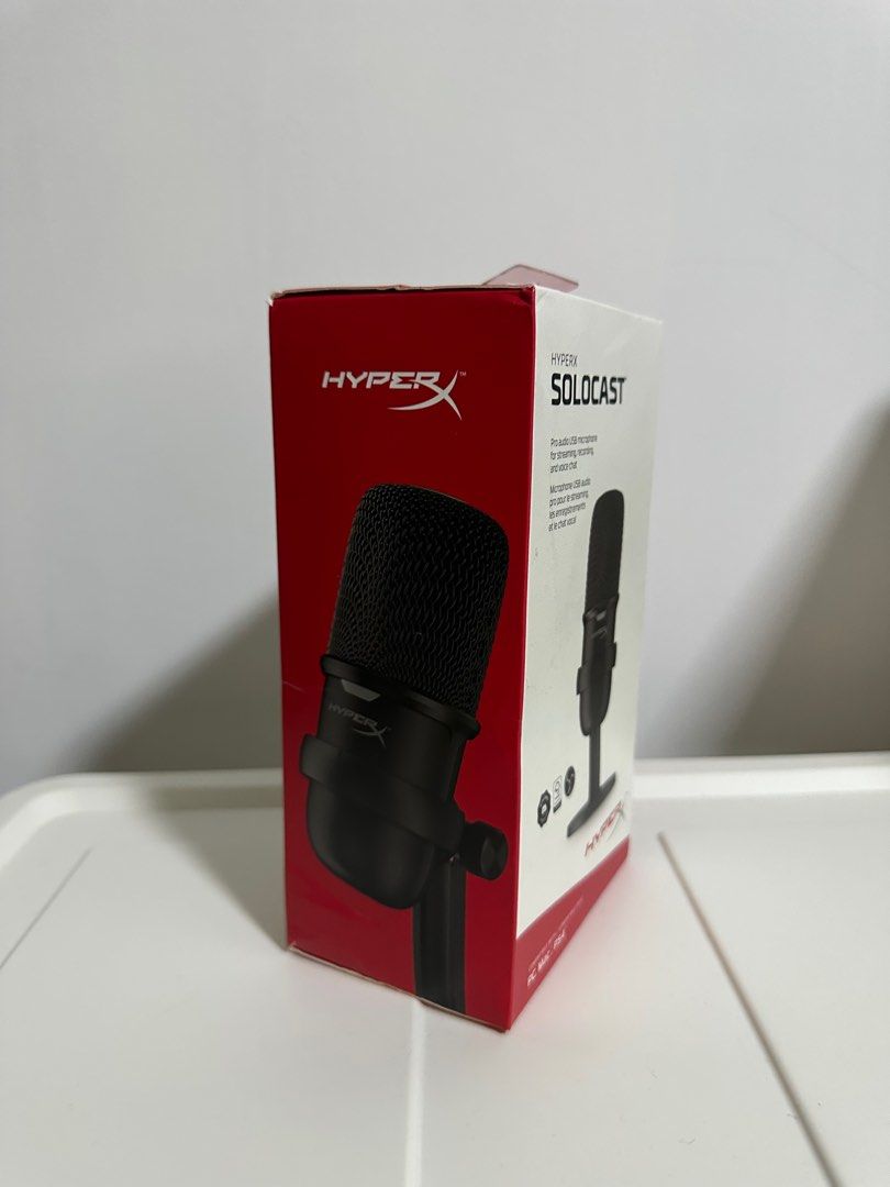 HyperX SoloCast – Gaming Microphone, Audio, Microphones on Carousell