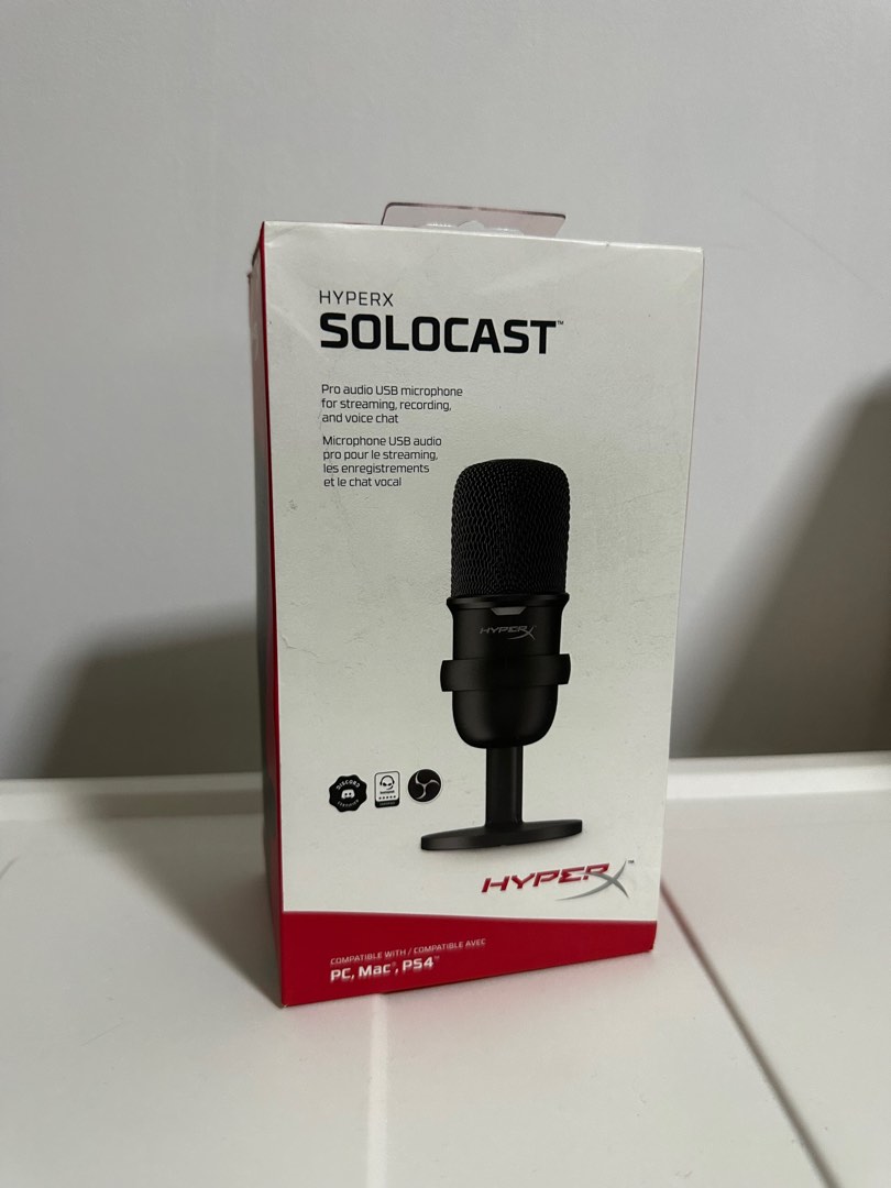 HyperX SoloCast – Gaming Microphone, Audio, Microphones on Carousell