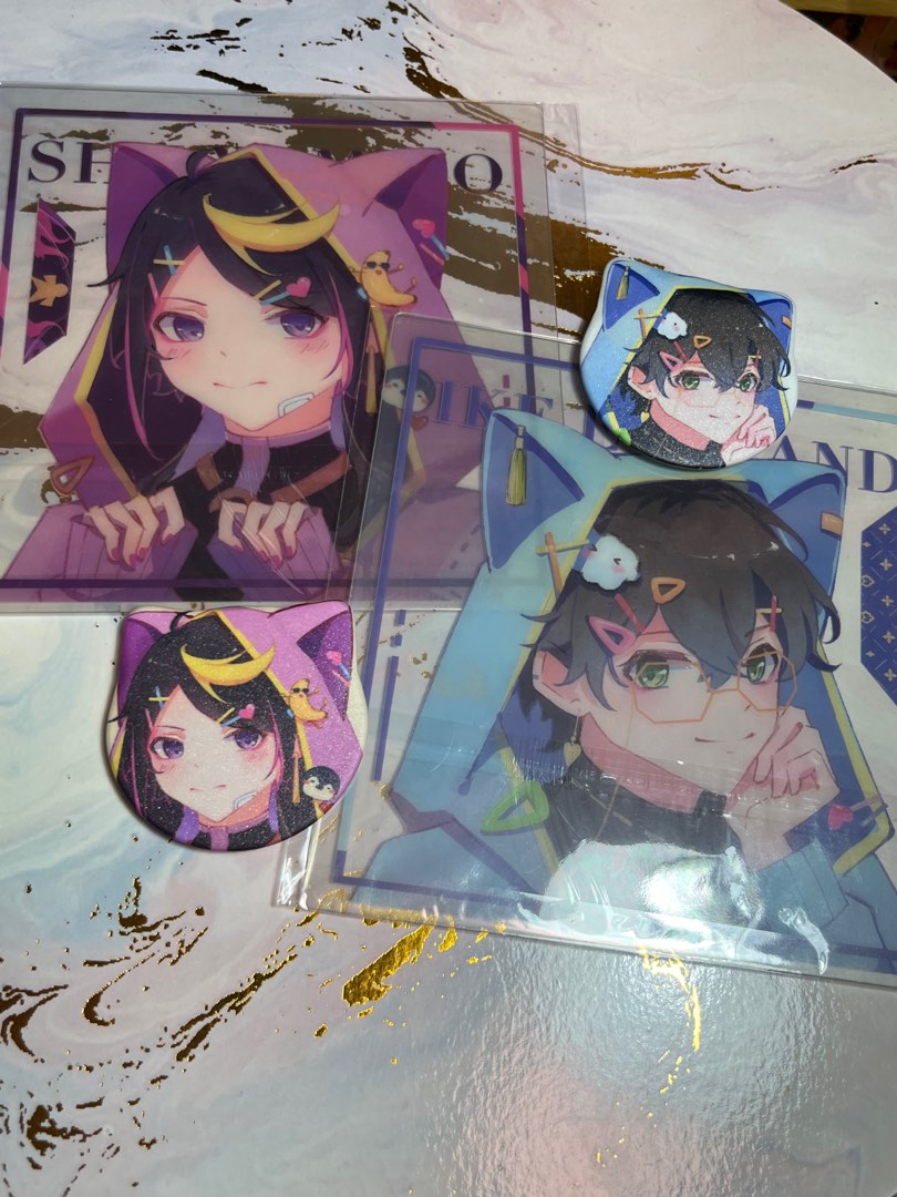 Ike / Shu 同人透卡&襟set, 興趣及遊戲, 玩具 & 遊戲類 - Carousell