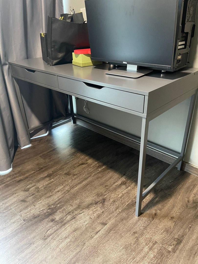 IKEA Alex Study Table / Computer Table, Furniture & Home Living ...