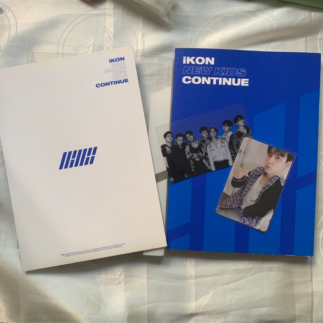 Ikon mini album new kids continue + CHANWOO PC, Hobbies & Toys ...