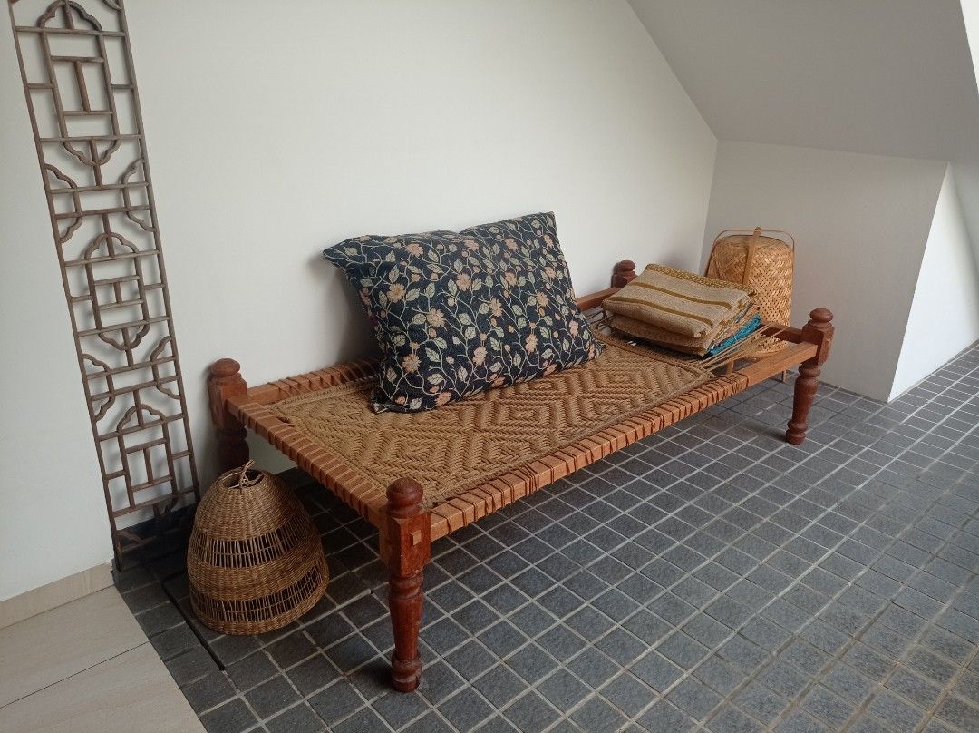 Delivery Included Authentic Traditional solid wood Indian Charpoy ...