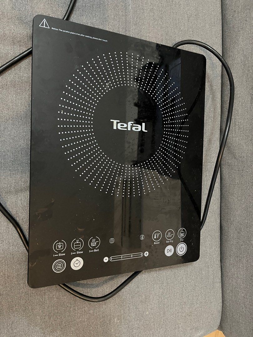TEFAL IH2108 EVERYDAY SLIM INDUCTION HOB, TV & Home Appliances, Kitchen ...