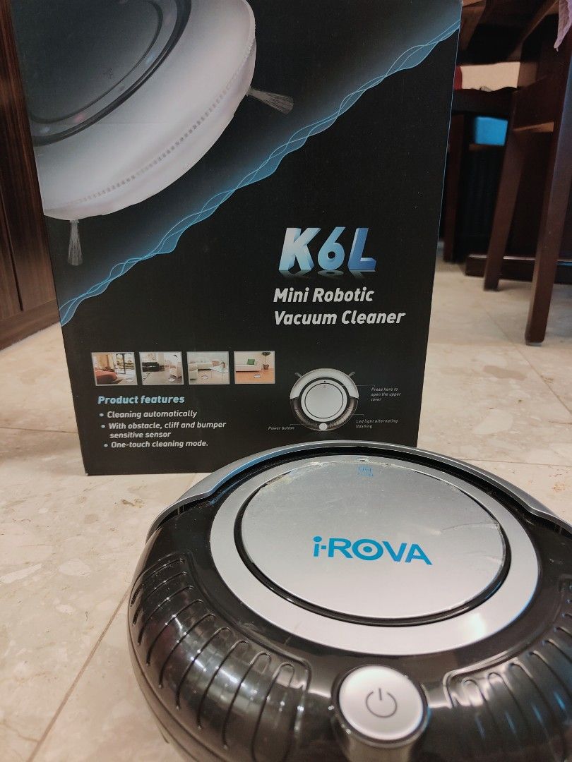 i-ROVA Robotic Vacuum Cleaner, TV & Home Appliances, Vacuum Cleaner ...