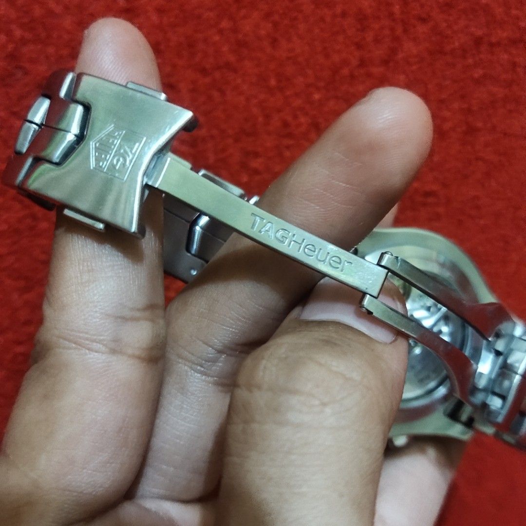 Jam pria tag heuer link calibre 16 matic original, Fesyen Pria, Jam ...