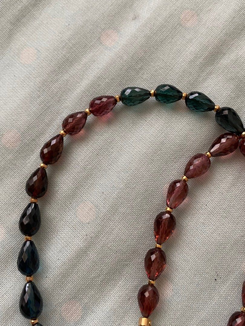 Japan jewelry brand Ambrose K18 18K 750 authentic pear shape cut ...