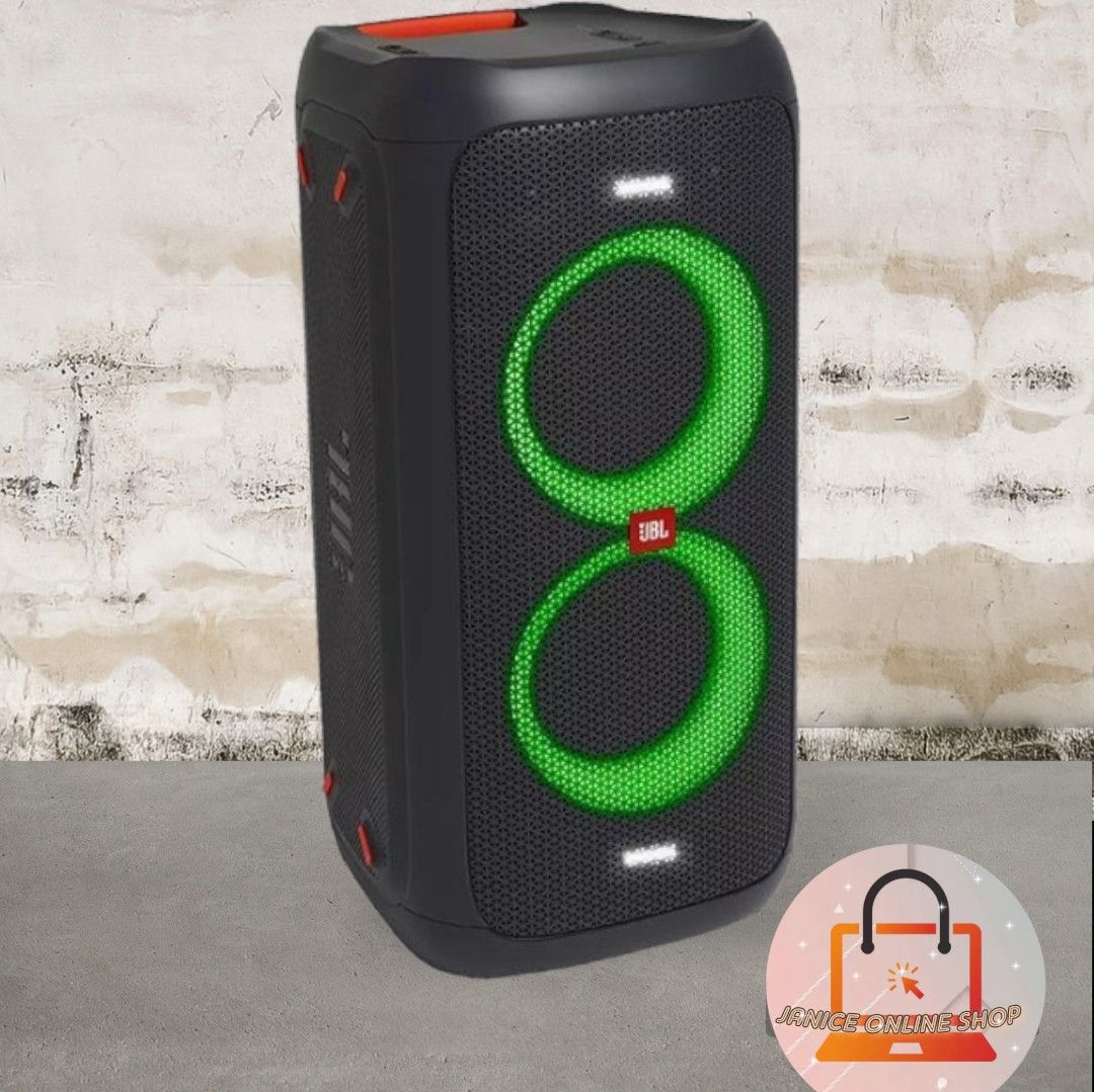 JBL Partybox 100 Portable Bluetooth Party Speaker (Black), Audio ...